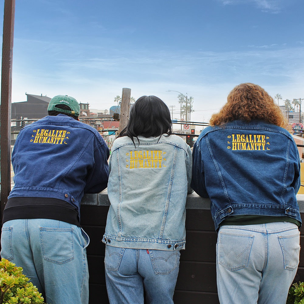 Legalize Humanity Vintage Jean Jacket - Old Pal Provisions